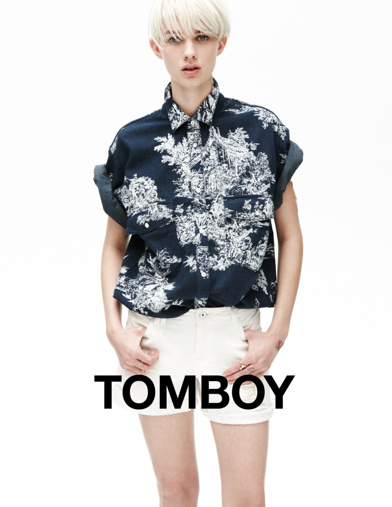 Harmony Boucher Keeps it Cool in Tomboy's Spring 2013 Campaign ...