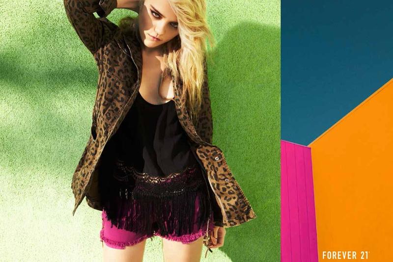 Sky Ferreira Fronts Forever 21s Festival 2013 Collection Shot By