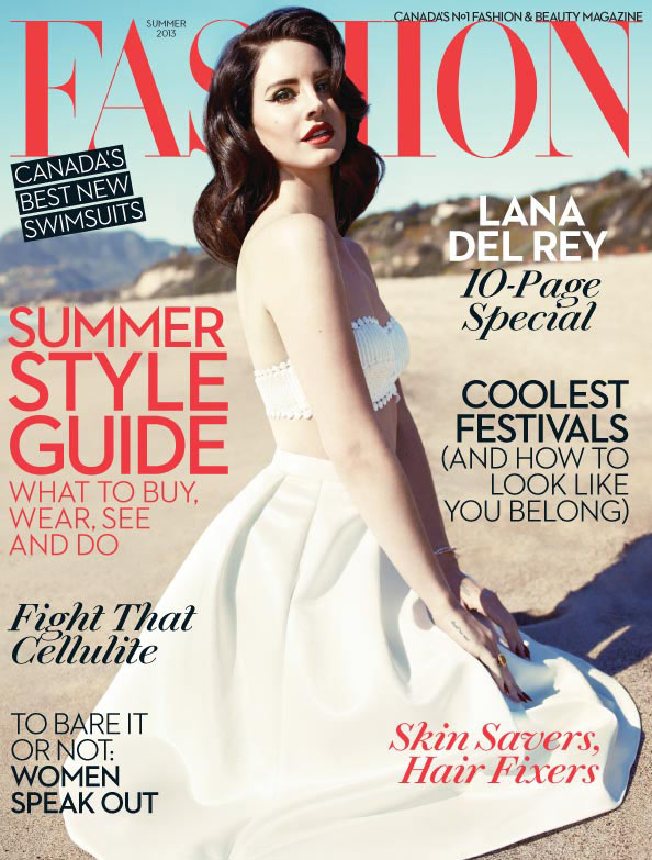 Lana Del Rey Turns Up The Glam For Fashion Magazines Summer 2013 Cover