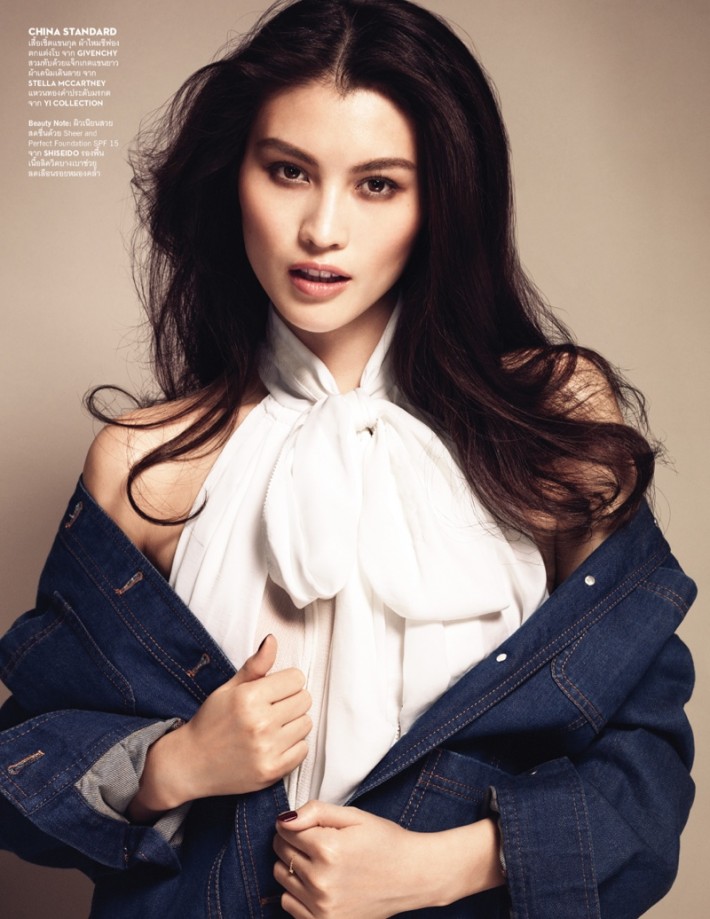 Sui He Is All About Denim For Vogue Thailand Fashion Gone Rogue