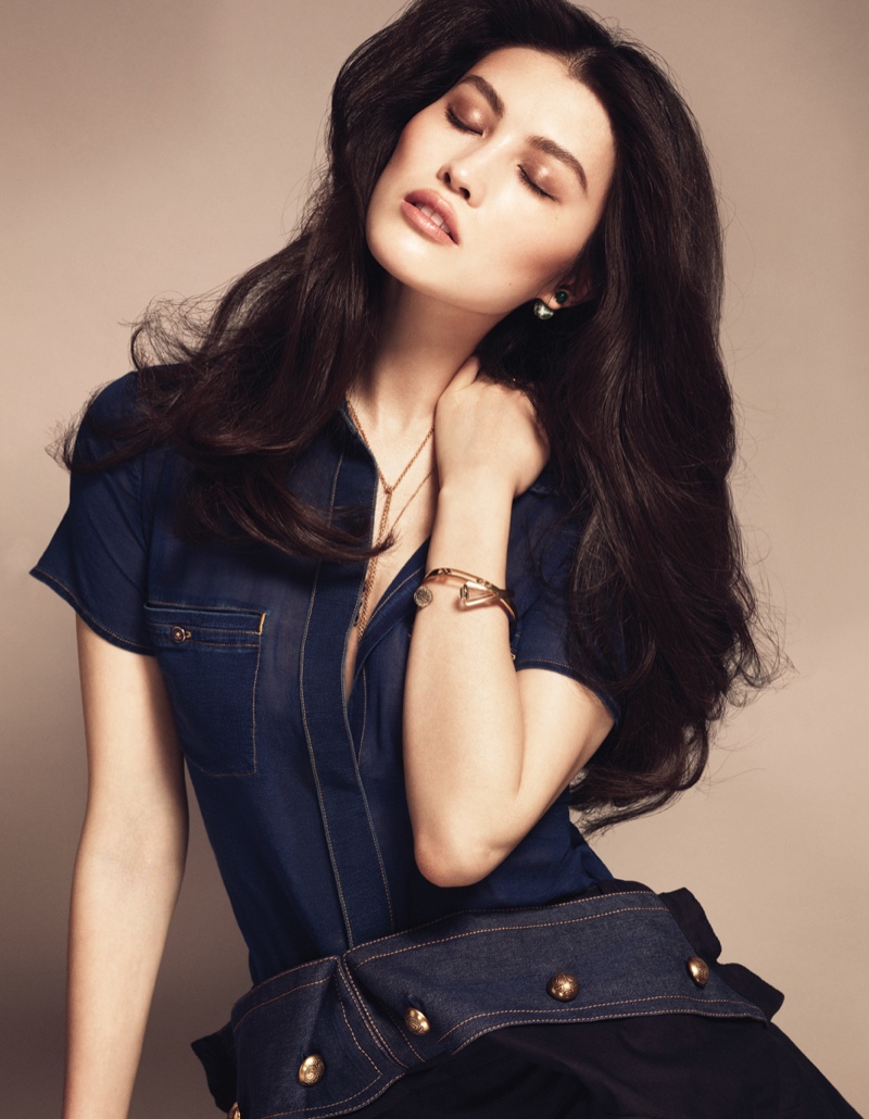 Sui He Is All About Denim For Vogue Thailand Fashion Gone Rogue