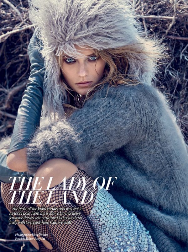 Kate Bock Embraces Romantic Winter Looks In Dress To Kill Fashion