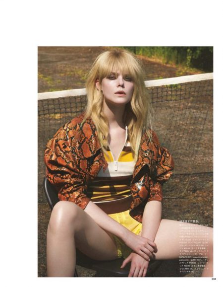 Elle Fanning Vogue Japan 2018 Cover Miu Miu Fashion Shoot Elle Fanning Vogue Japan 2018 Cover Miu Miu Fashion Shoot