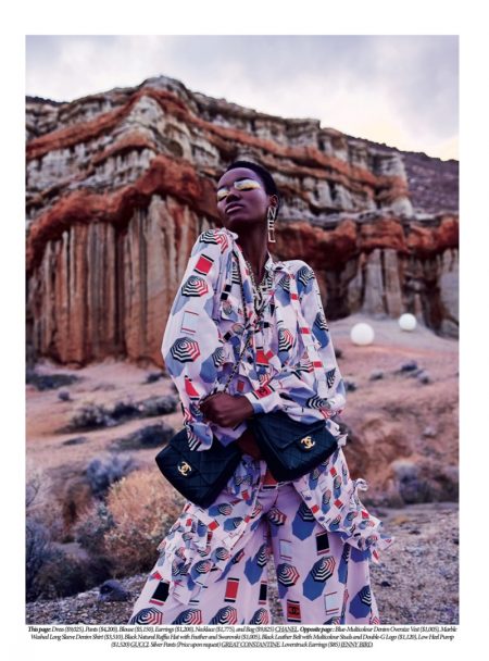 Herieth Paul Dress To Kill Magazine Chris Colls Cover Editorial
