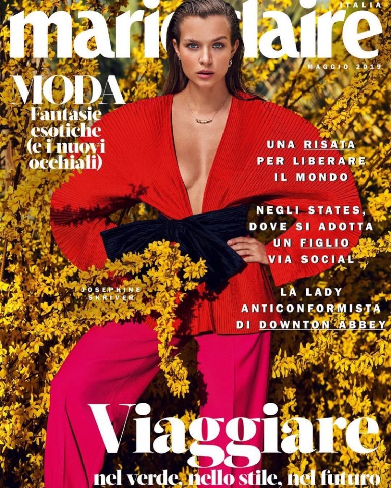 Josephine Skriver Marie Claire Italy 2019 Cover Fashion Editorial Josephine Skriver Marie Claire Italy 2019 Cover Fashion Editorial