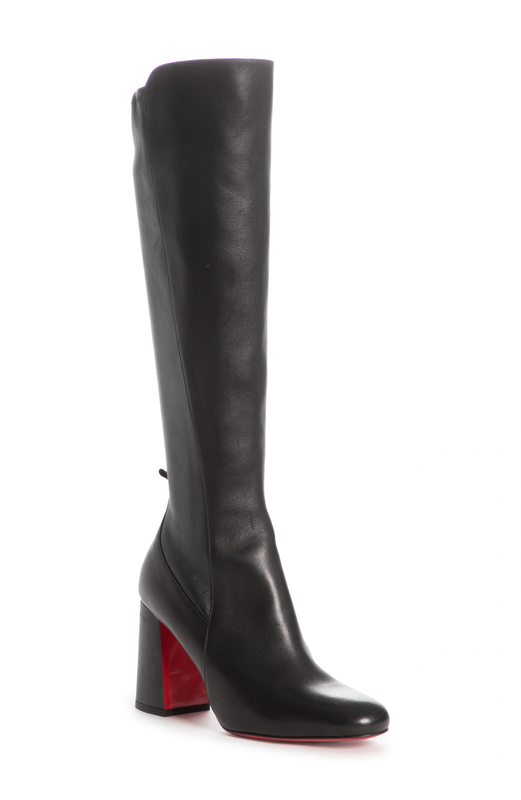 Women’s Christian Louboutin Kronobotte Stretch Knee High Boot, Size 4 ... Women’s Christian Louboutin Kronobotte Stretch Knee High Boot, Size 4 ...