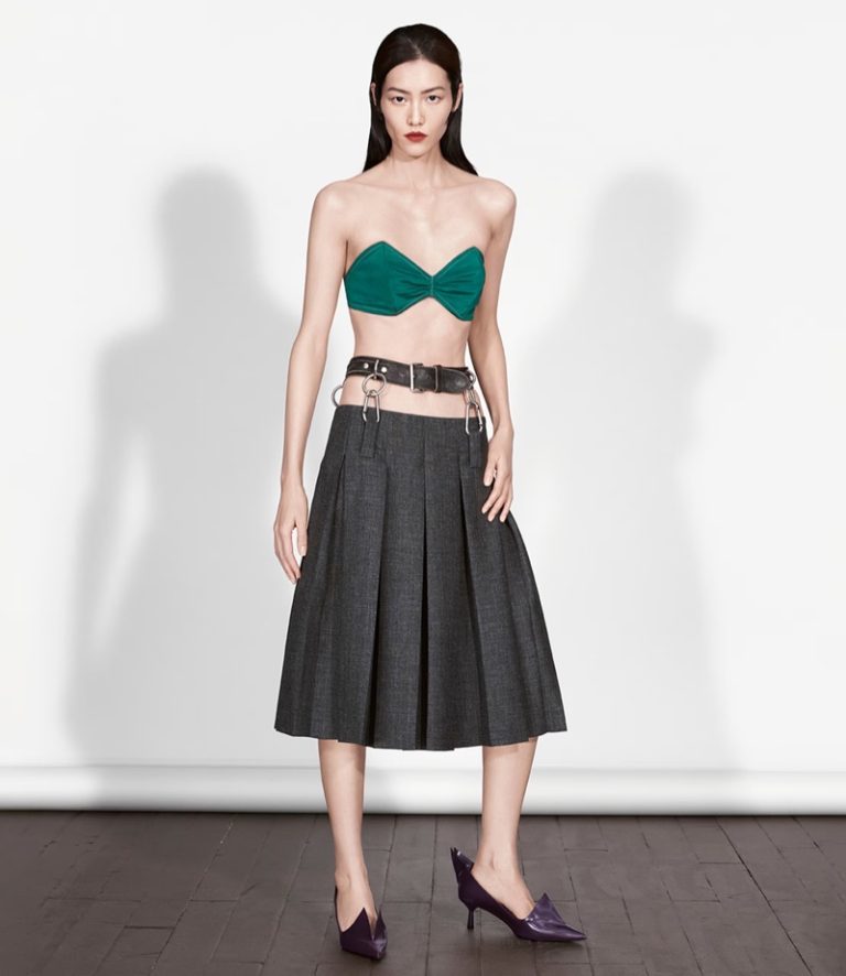 Liu Wen Strikes a Pose for Prada Spring 2025 Ad Liu Wen Strikes a Pose for Prada Spring 2025 Ad